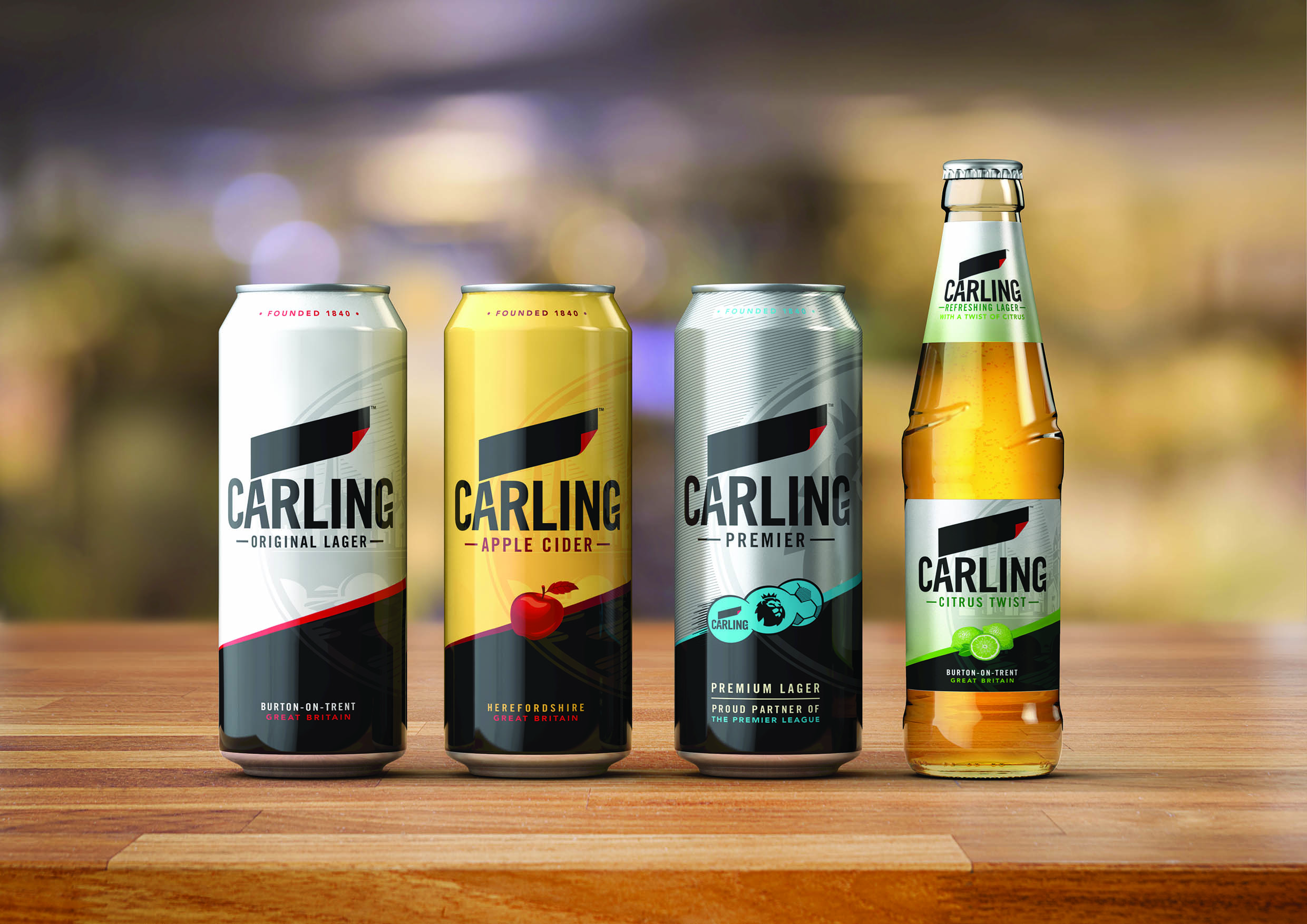 Carling looks to refresh brand identity across portfolio - FMCG Magazine
