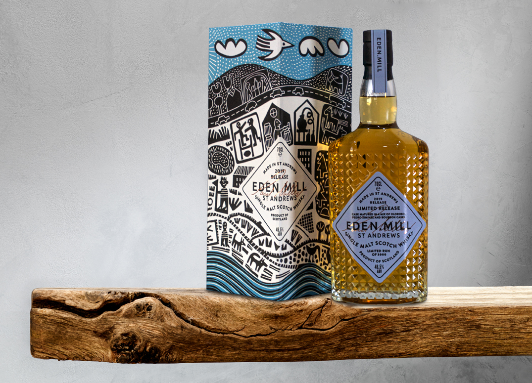 Eden Mill collaborate with Fife artist for latest St Andrew's Day ...