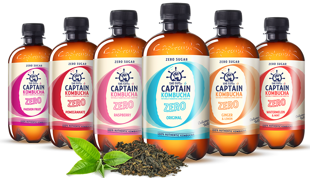 The GUTsy Captain launches zero Kombucha range to meet growing demand ...