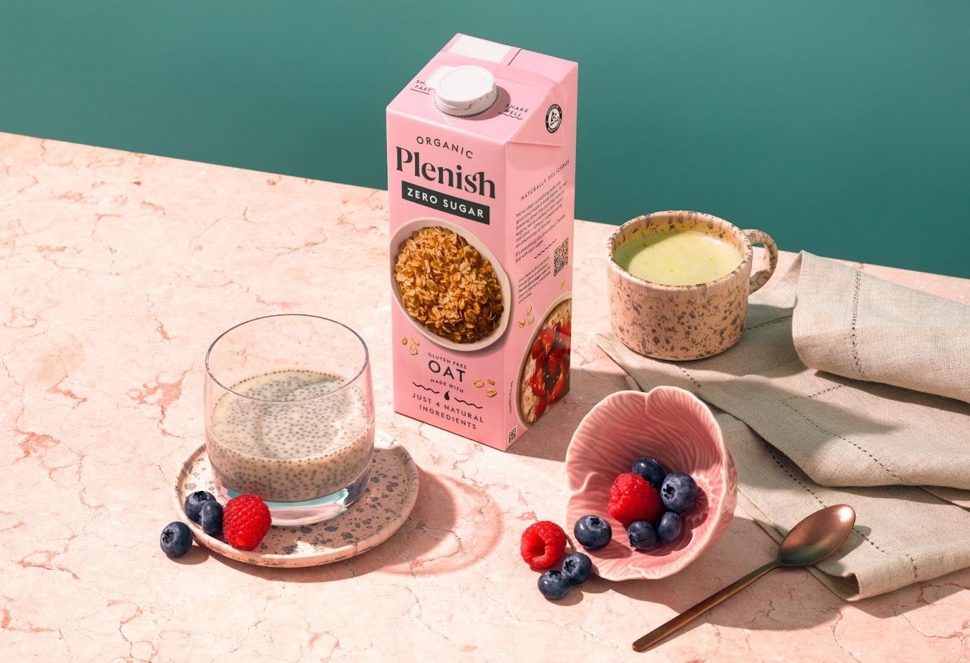 Plenish launches the UK's first zero sugar oat drink without oils or ...